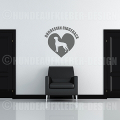 Hundeaufkleber Shop | Rhodesian Ridgeback